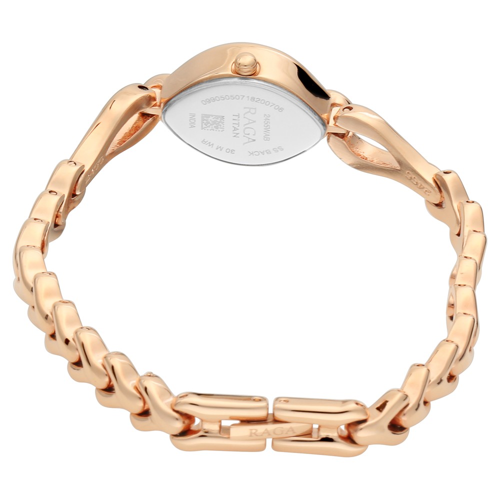 Buy Online Titan Quartz Analog Silver Dial Metal Strap Watch for Women ...