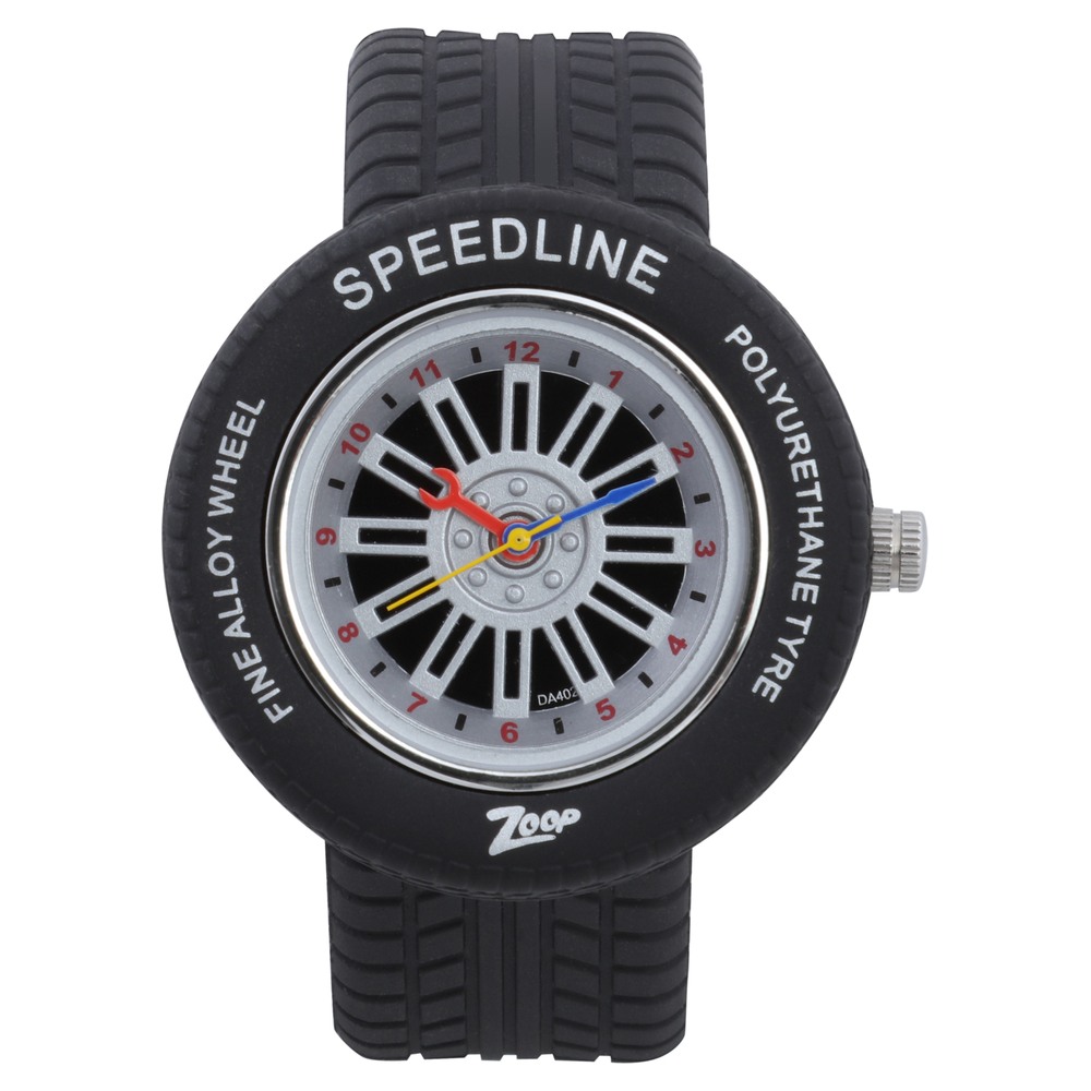 Buy Online Zoop By Titan Quartz Analog Silver Dial PU Strap Watch for ...