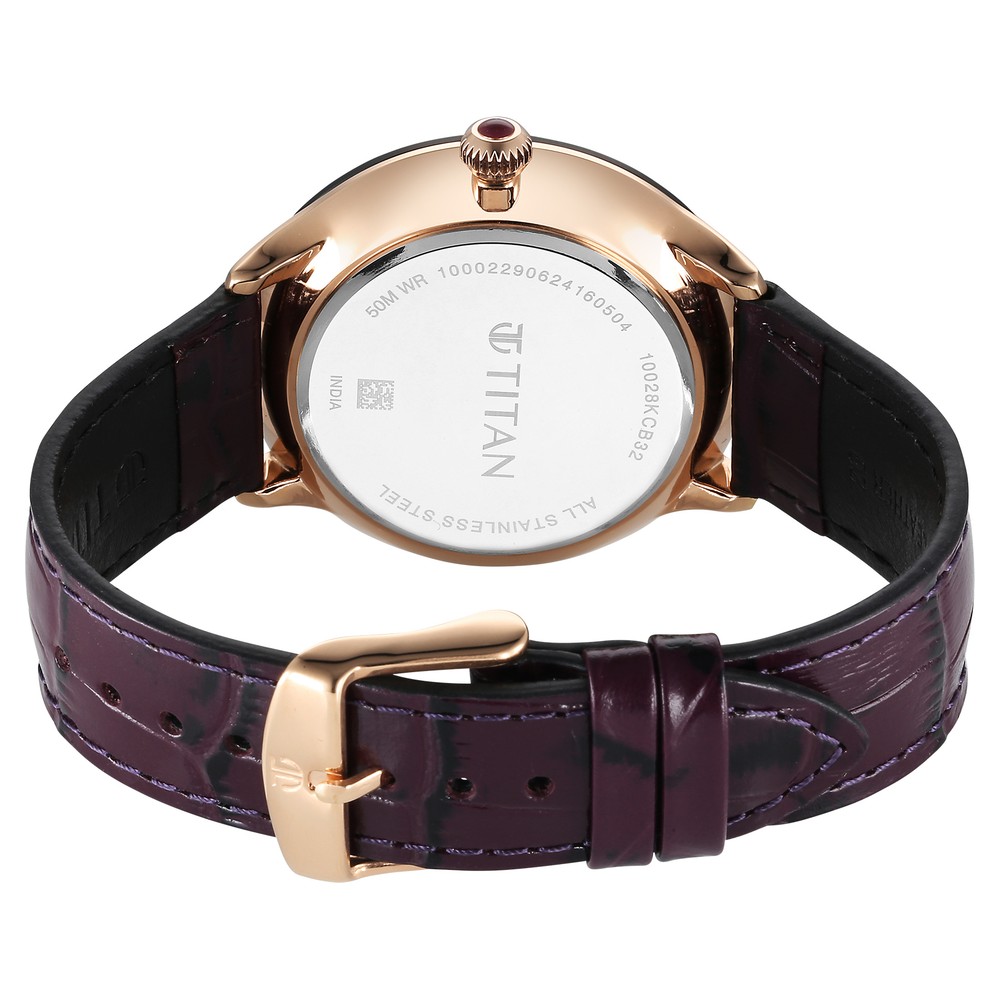 Buy Online Titan Caleum Sun Moon Phase in Scarlet Red - Stellar Edition ...