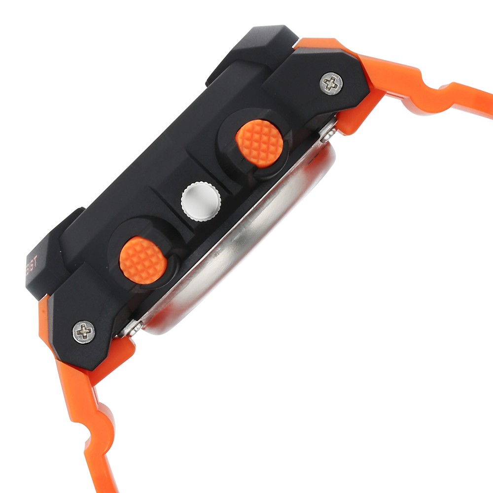 Buy Online Zoop Analog Digital Watch with Black Dial & Orange Strap for ...