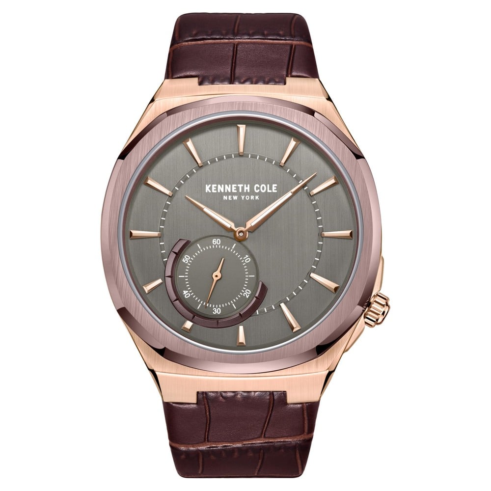 Buy Online Kenneth Cole Analog Grey Dial Watch for Men ...