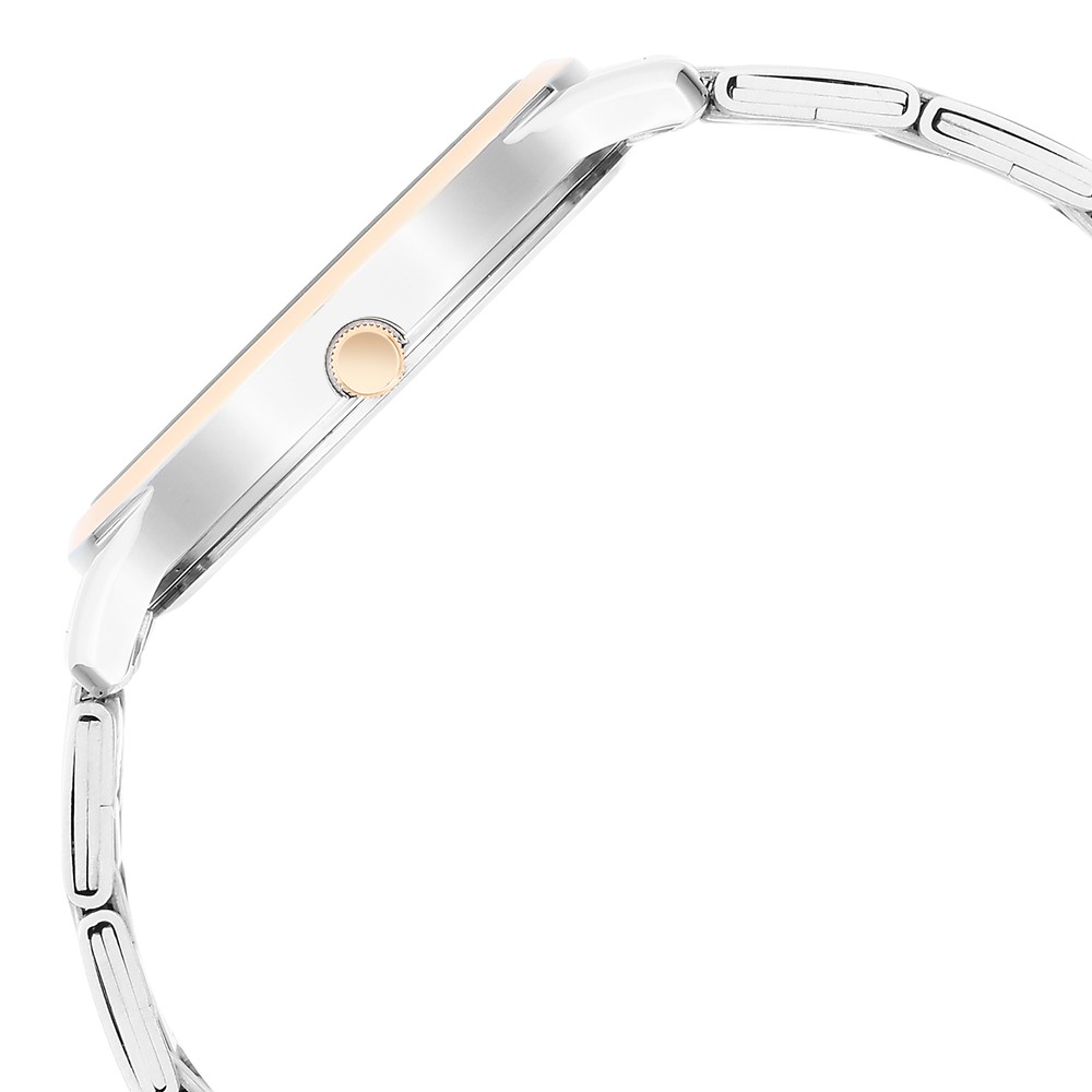 Buy Online Titan Karishma Quartz Analog Black Dial Two Toned Stainless ...