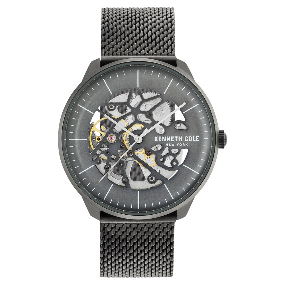 Buy Online Kenneth Cole Analog Grey Dial Watch for Men - nckc50565001mn ...