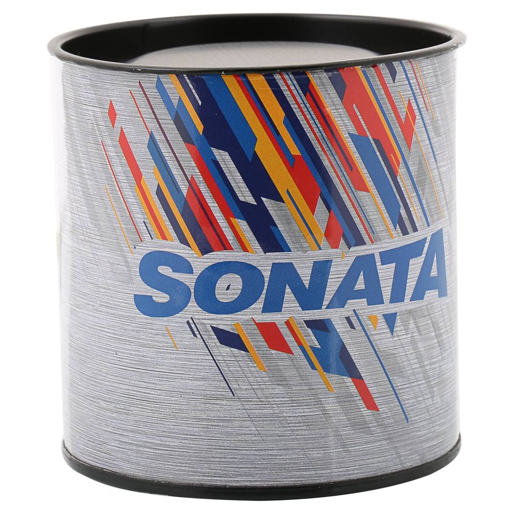 Buy Online Sonata Quartz Analog Black Dial Plastic Strap Watch for Men ...