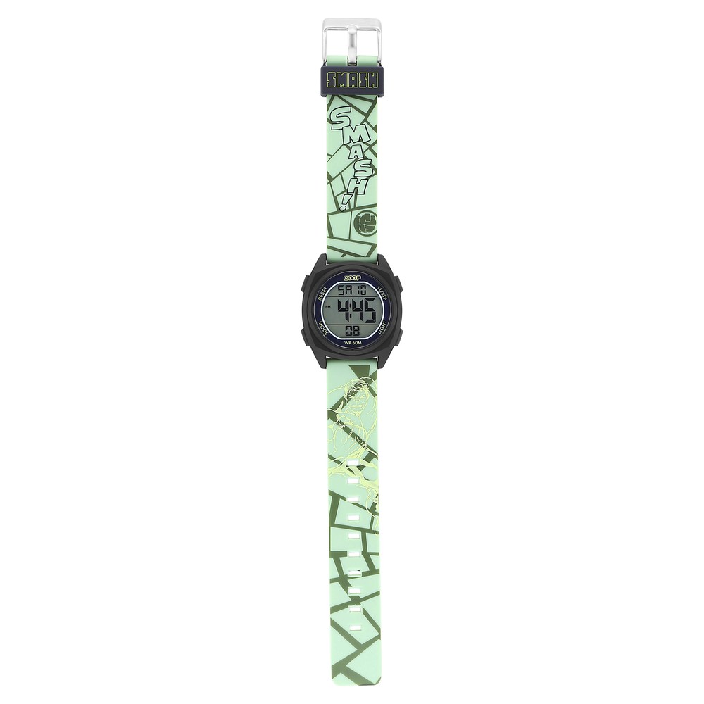 Buy Online Zoop Marvel Hulk Digital Watch with Digital Dial & Green ...
