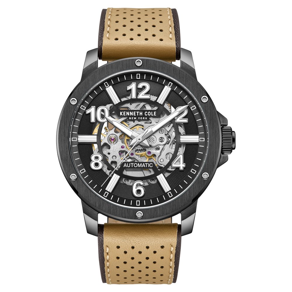 Buy Online Kenneth Cole Black Dial Automatic Watch for Men ...
