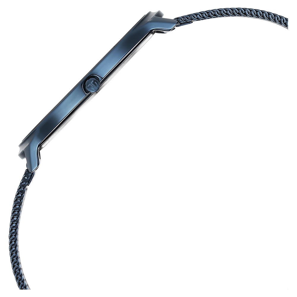 Buy Online Titan Edge Slim Stainless Steel Blue Dial Analog Watch for ...