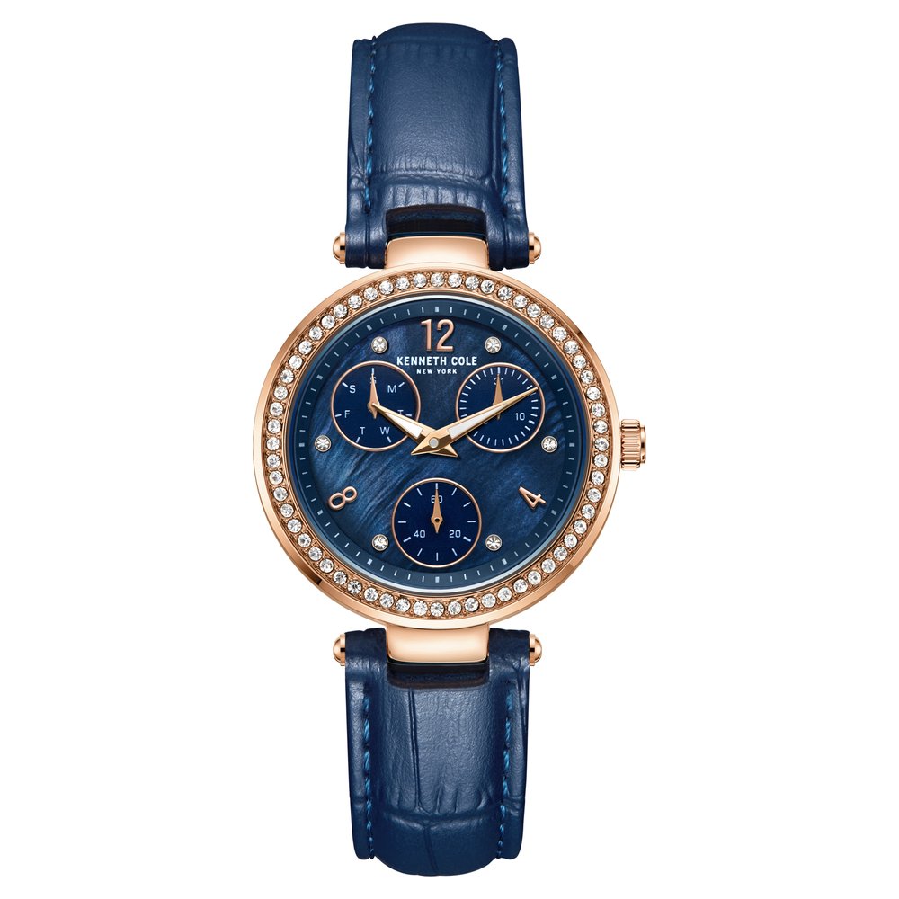 Buy Online Kenneth Cole Quartz Multifunction Mother Of Pearl Dial