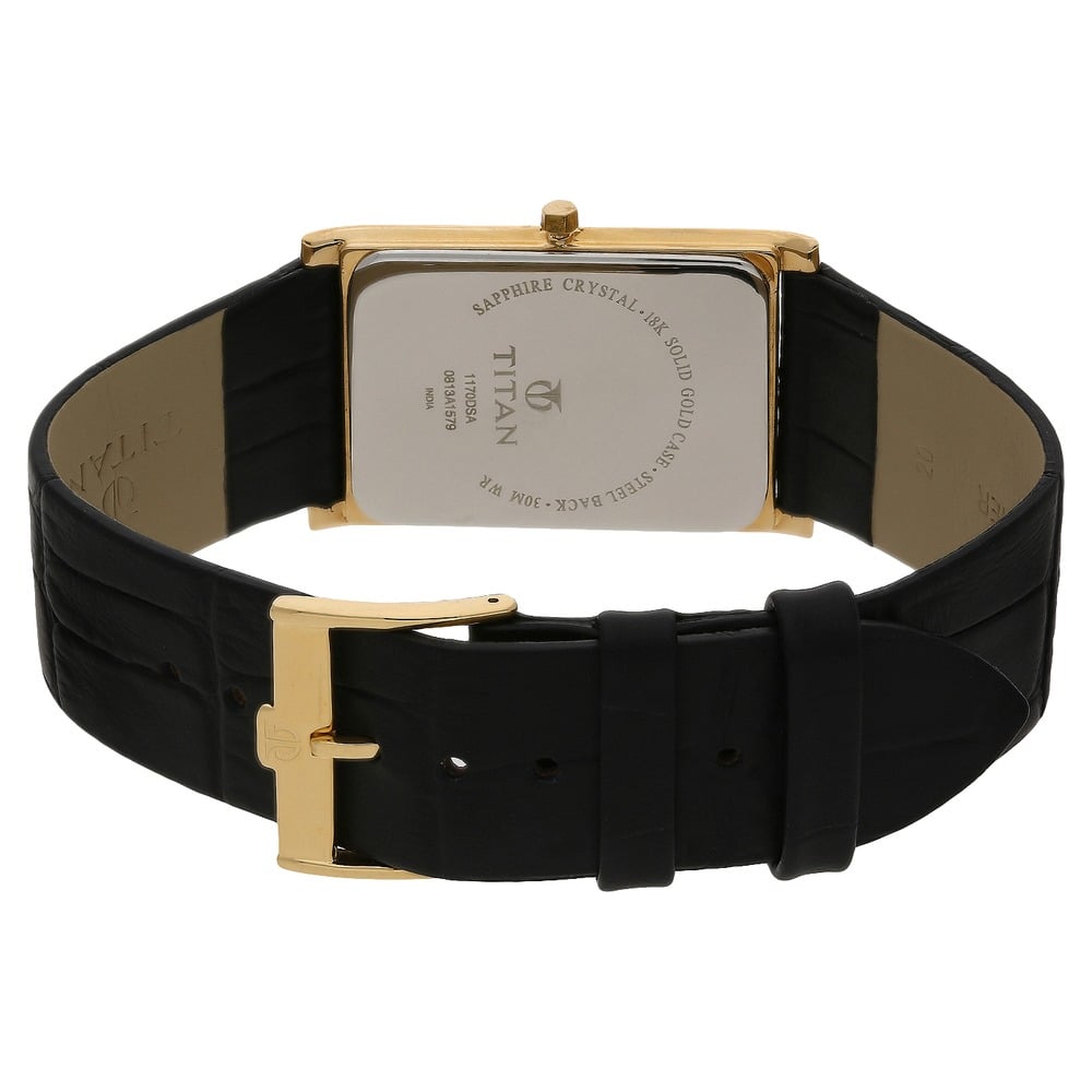 Buy Online Titan Nebula Quartz Analog 18 Karat Solid Gold Watch for Men ...