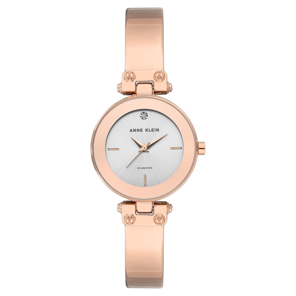 Buy Online Anne Klein Quartz Analog Rose Gold Dial Metal Strap Watch ...