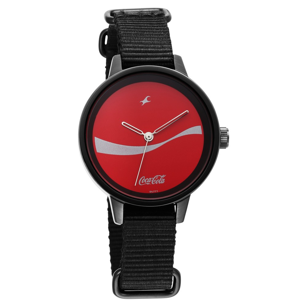 Buy Online Fastrack Coca Cola Edition By Fastrack Quartz Analog Red ...
