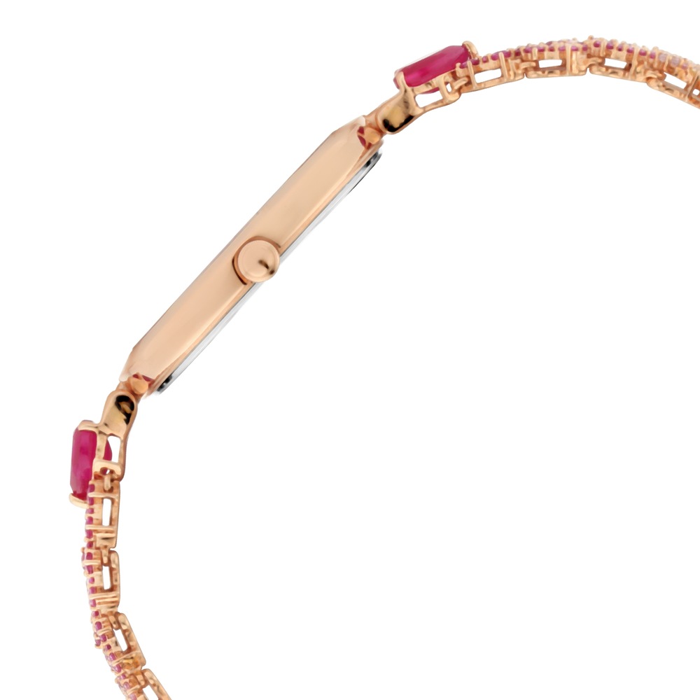 Buy Online Titan Nebula Ashvi 18k Solid Pink Gold Analog with Diamond ...