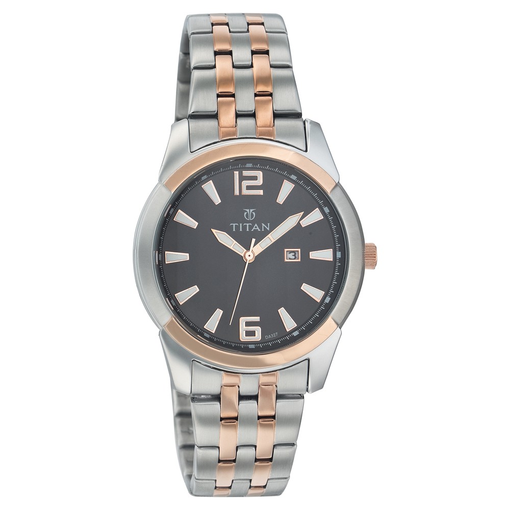 Buy Online Titan Quartz Analog with Date White Dial Watch for Men ...