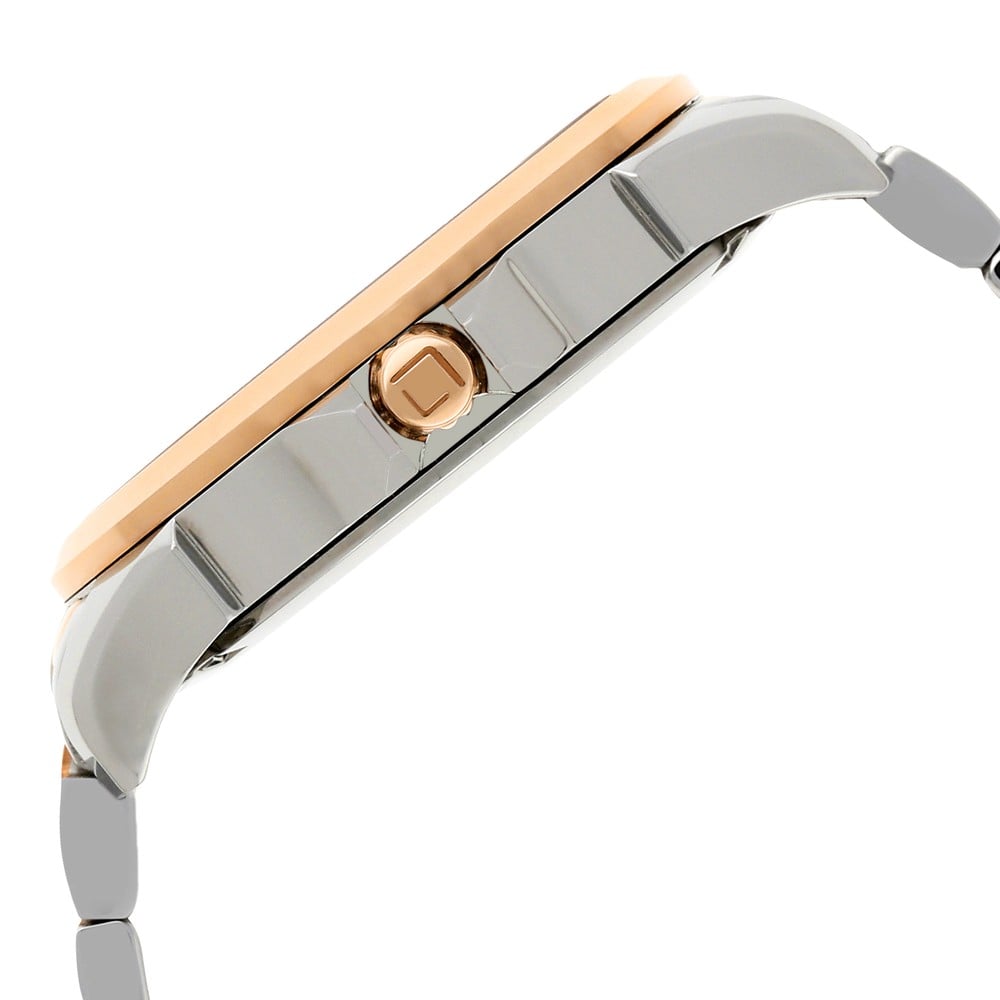 Buy Online Xylys Swiss Analog with Date Two Toned Stainless Steel Strap ...