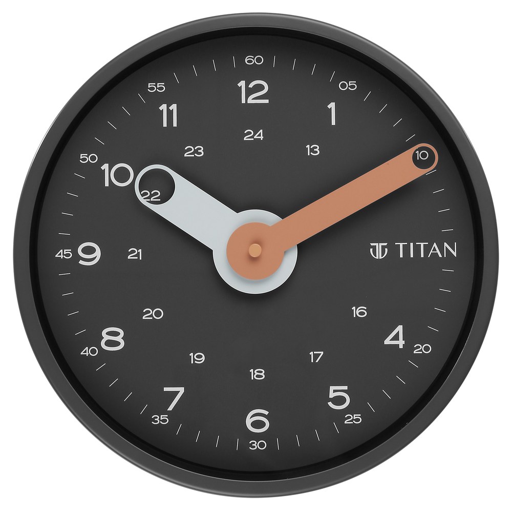 Buy Online Titan Modern Metallo Wall Clock - 25 cm x 25 cm - w0088ma01 ...