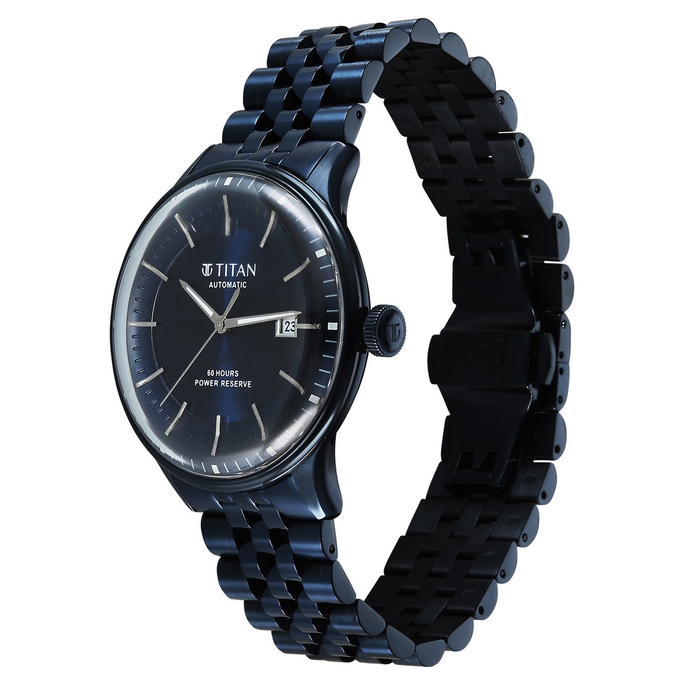 Buy Online Titan Weekender 60 Hours Power Reserve Concealed Automatic ...