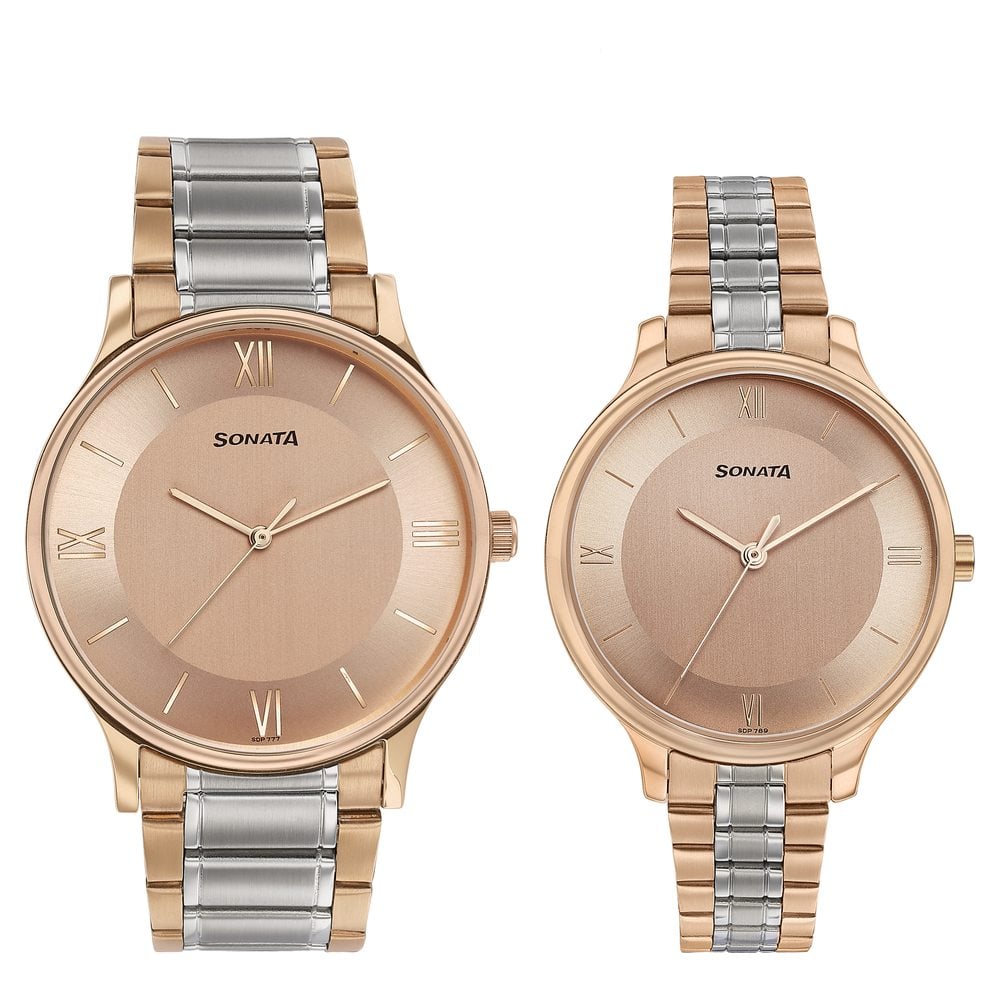 Sonata couple watches store