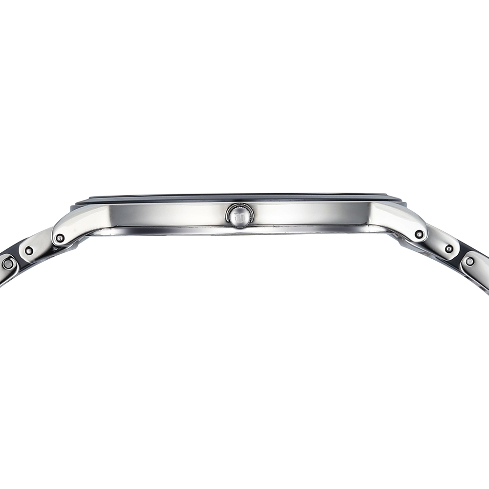 Buy Online Titan Edge Fusion Slim Two-Toned Steel And Ceramic Strap ...