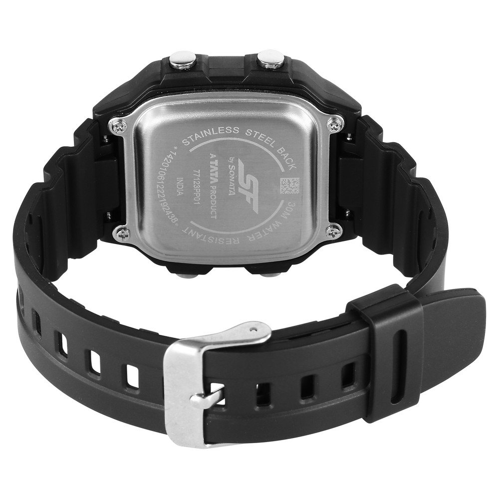 Buy Online SF Hexa Digital Dial Unisex Watch With Polyurethane Strap ...