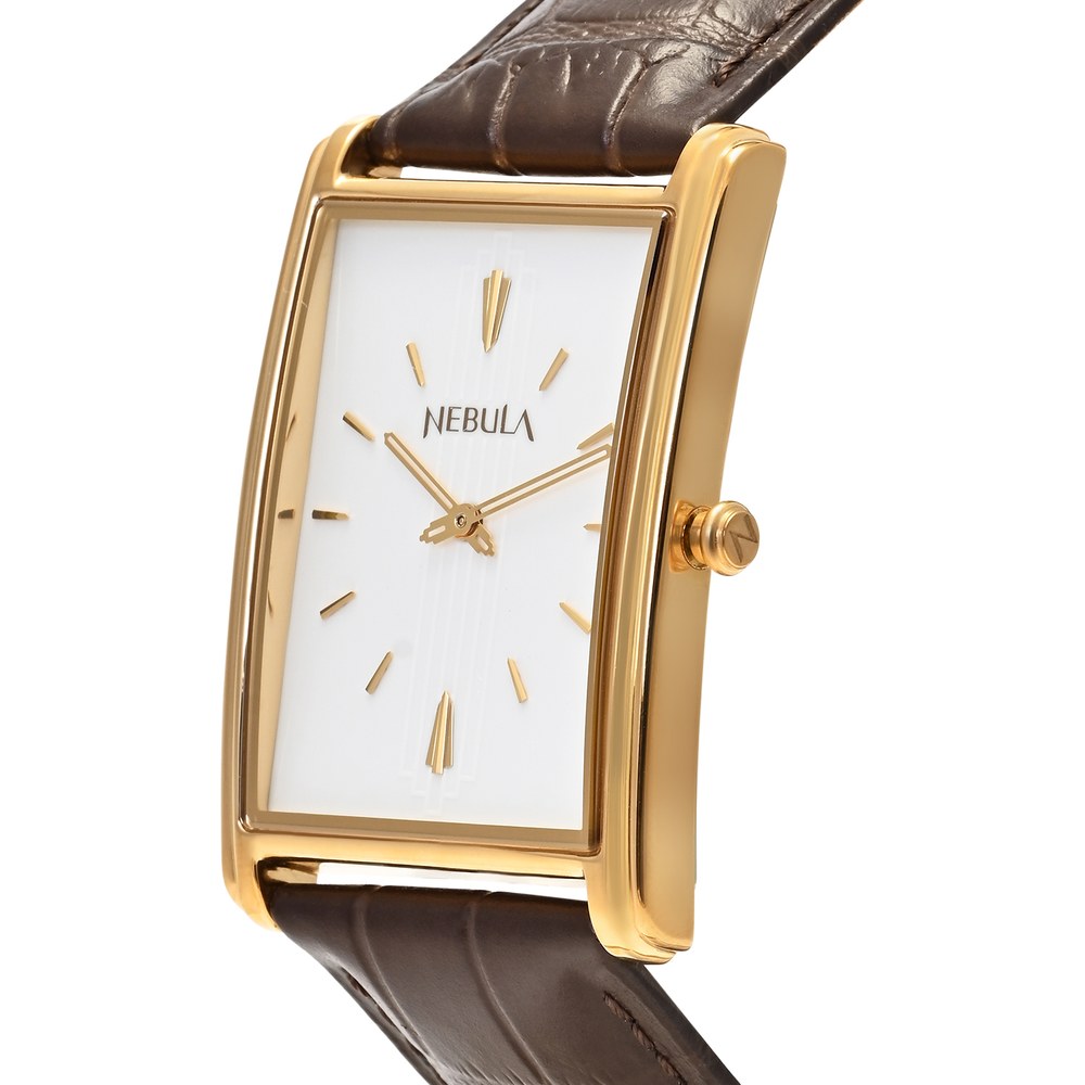 Buy Online Titan Nebula Art Deco 18k Gold Analog Watch for Men ...