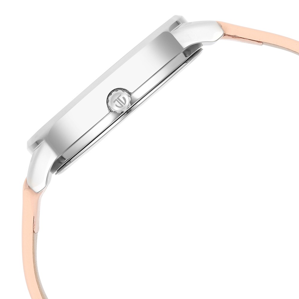 Buy Online Titan Neo Pink Dial Analog Leather Strap Watch for Women ...
