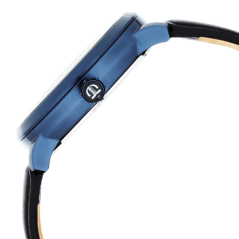 Buy Online Titan Maritime Black Dial Analog Leather Strap watch for Men ...