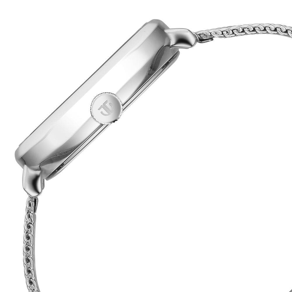 Buy Online Titan Neo Curve Quartz Analog with Date Blue Dial Stainless ...