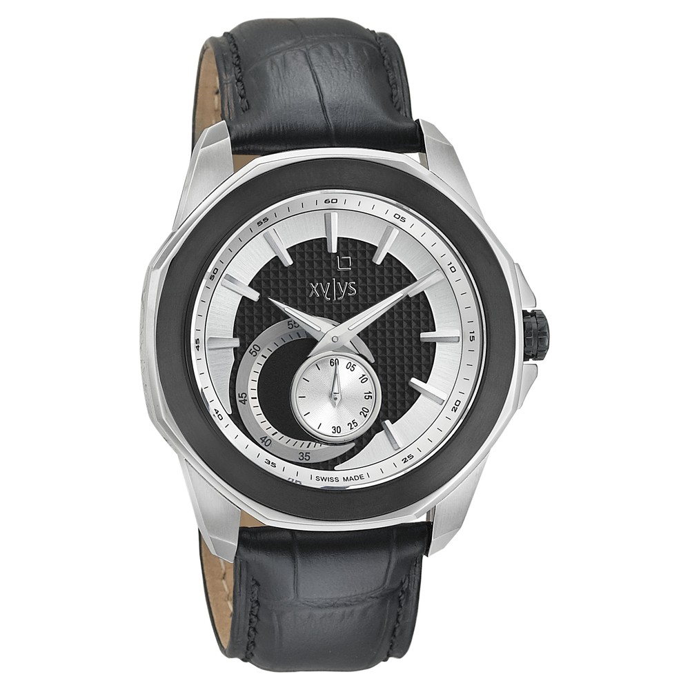 Buy Online Xylys Quartz Analog Bicolour Dial Leather Strap Watch for ...