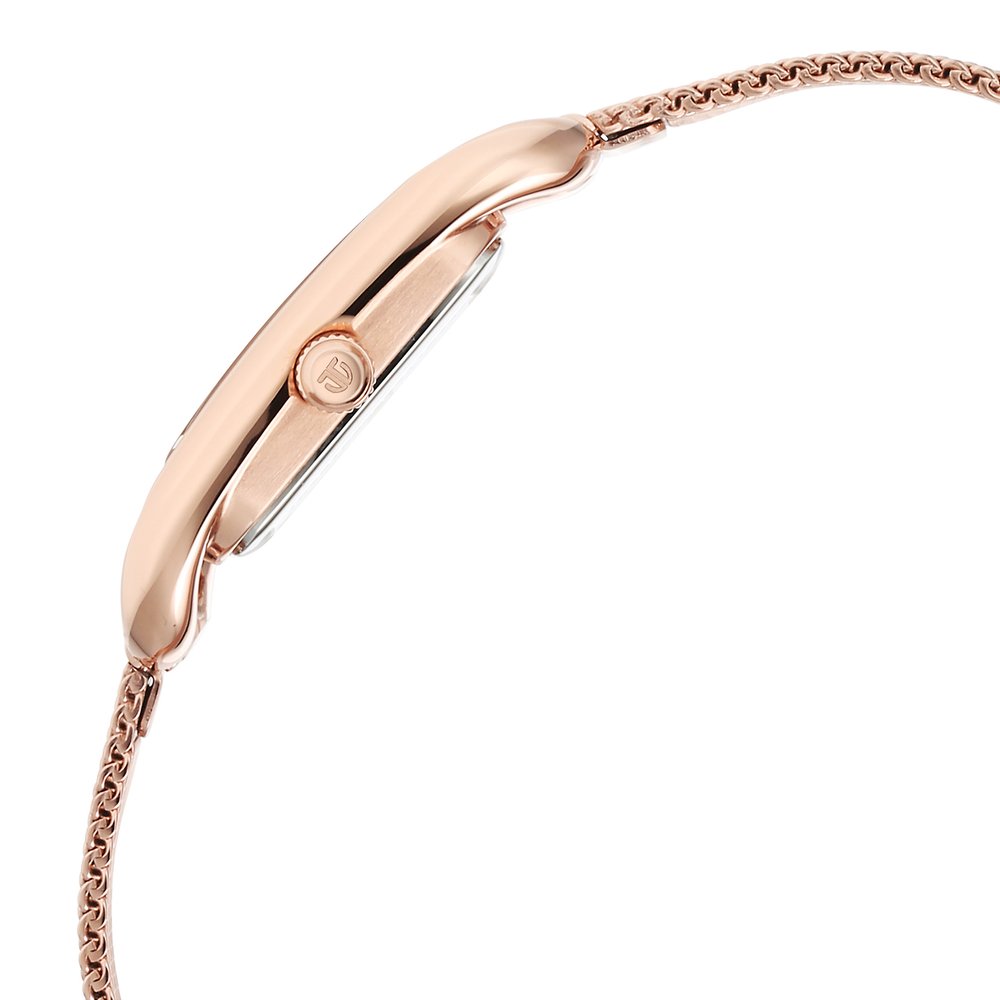Buy Online Titan Horizon Quartz Analog Pink Dial Stainless Steel Strap ...