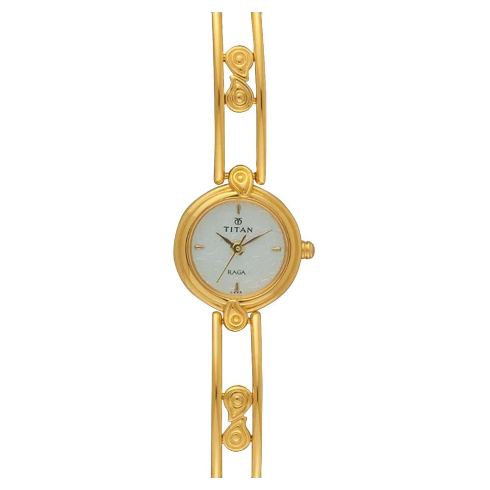 Buy Online Titan Quartz Analog Silver Dial Watch for Women - nc2247ym06 ...