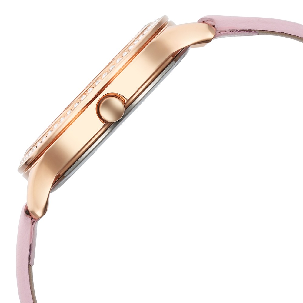 Buy Online Titan Purple Glam It Up Pink Dial Analog with Date Strap ...