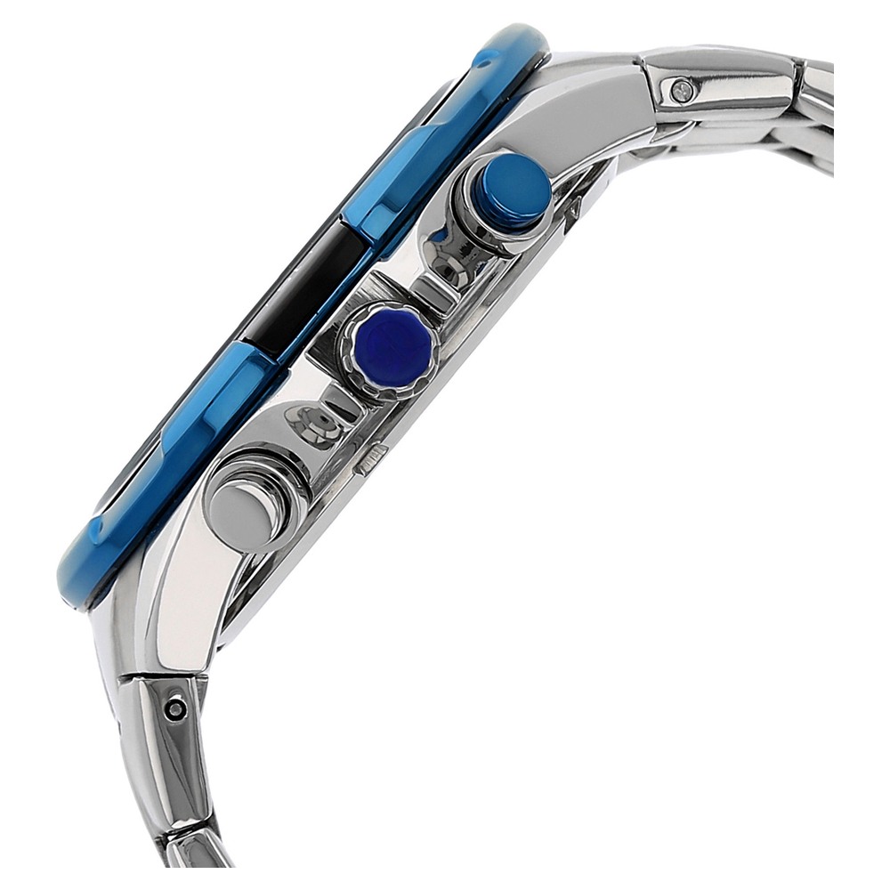 Buy Online Titan Octane Quartz Chronograph Blue Dial Stainless Steel ...