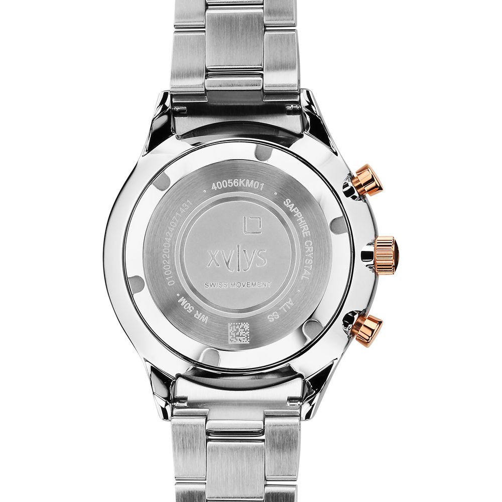 Buy Online Xylys Triumph Swiss Chronograph Stainless Steel Blue Dial ...