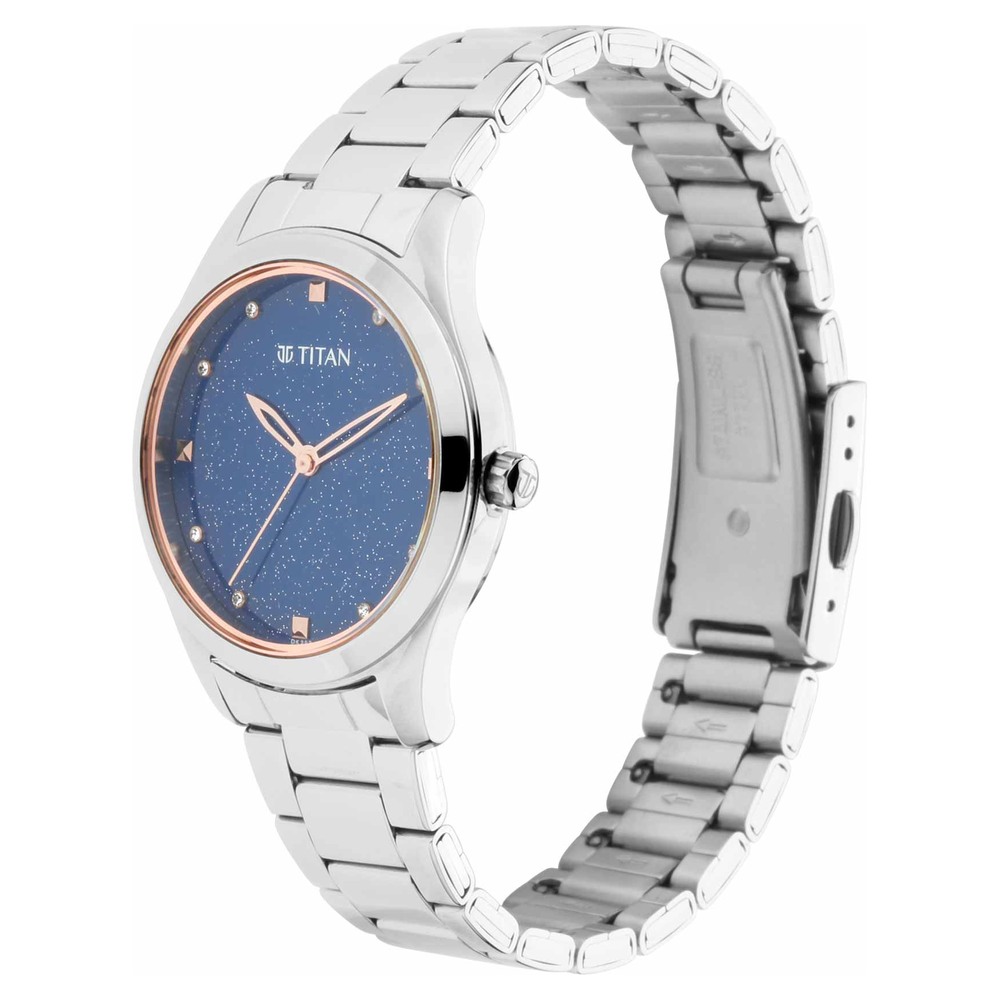 Buy Online Titan Sparkle Quartz Analog Metal Strap Watch for Women ...