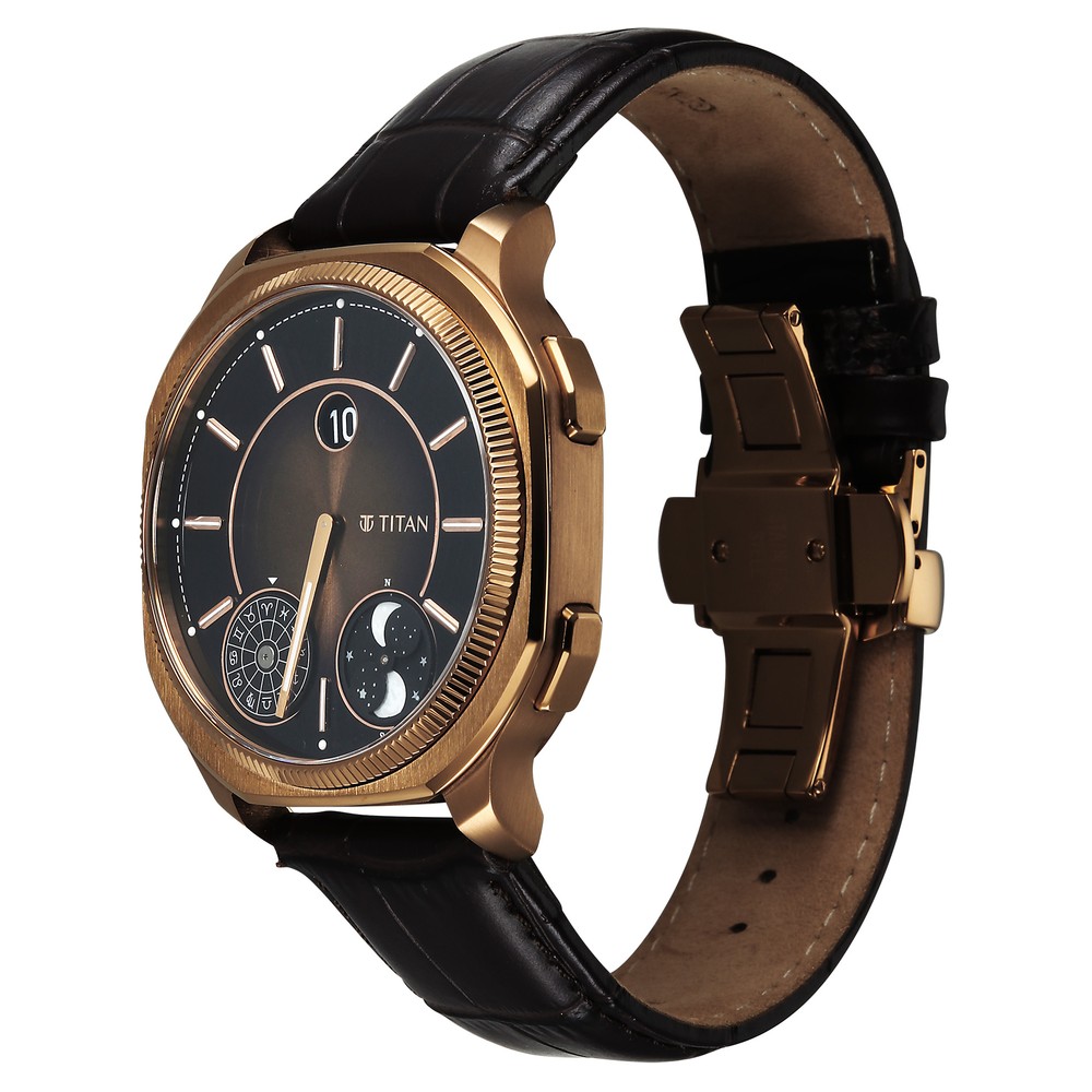Buy Online Titan Stellar Zodiac Analog with Dual Moonphase and Jumping ...