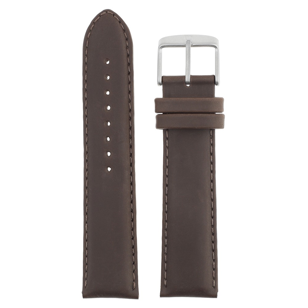 Buy Online 22 mm Brown Genuine Leather Straps for Men - nf2418011322s ...