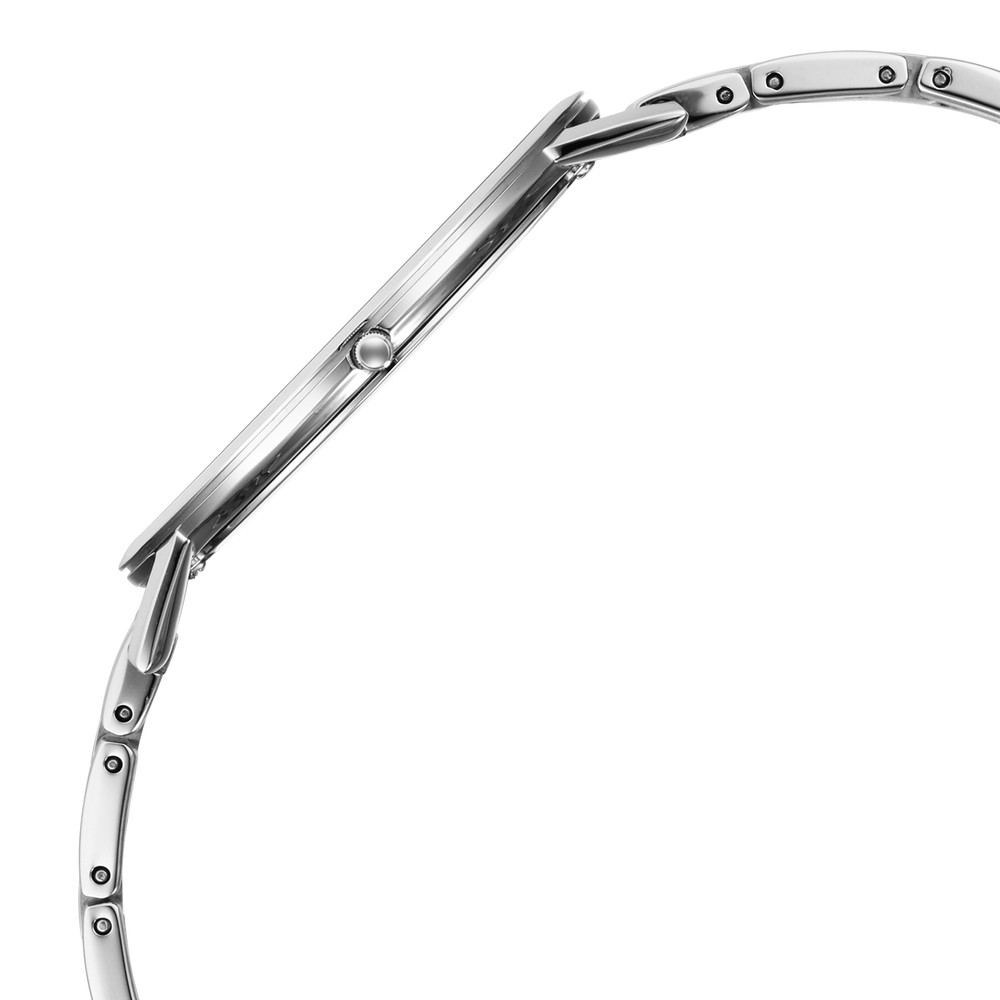 Buy Online Titan Edge Silver White Dial Analog Stainless Steel Strap ...