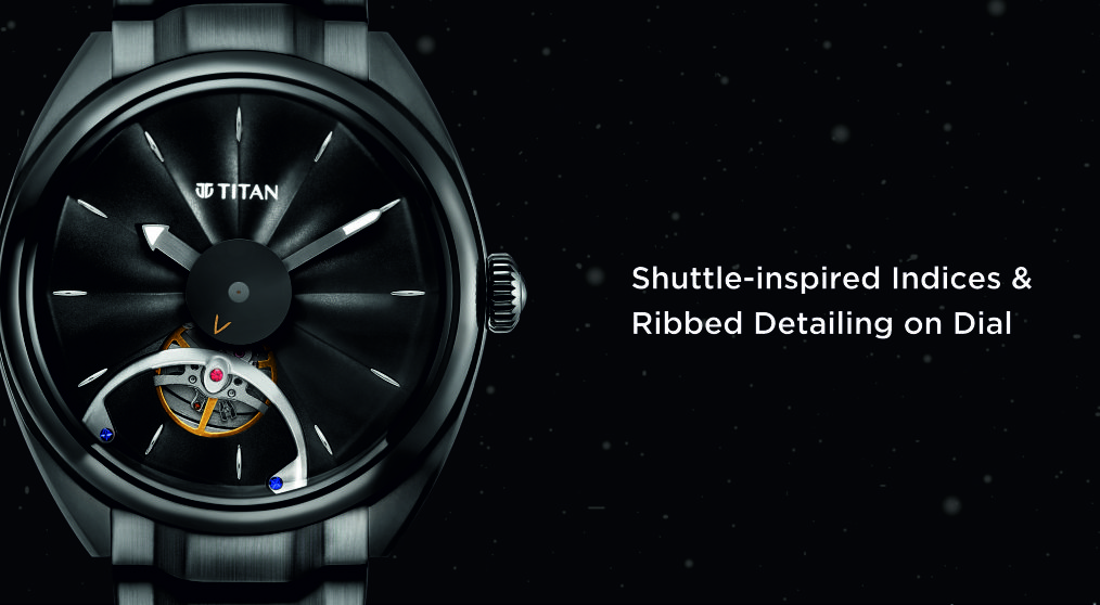 Buy Online Titan Stellar Automatic Black Dial Stainless Steel Strap Watch for Men - ns10011nm01 ...