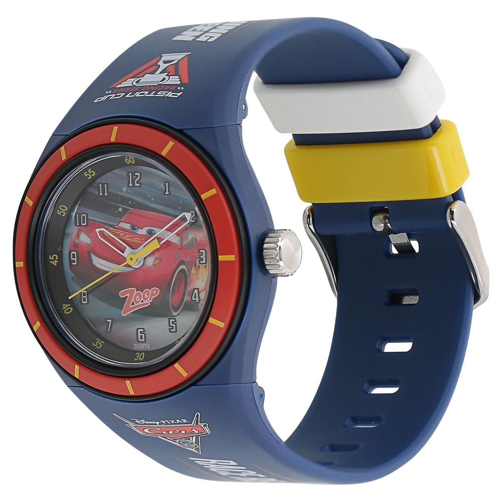 Buy Online Zoop Disney Cars Analog Watch with Blue Dial & Blue Strap ...