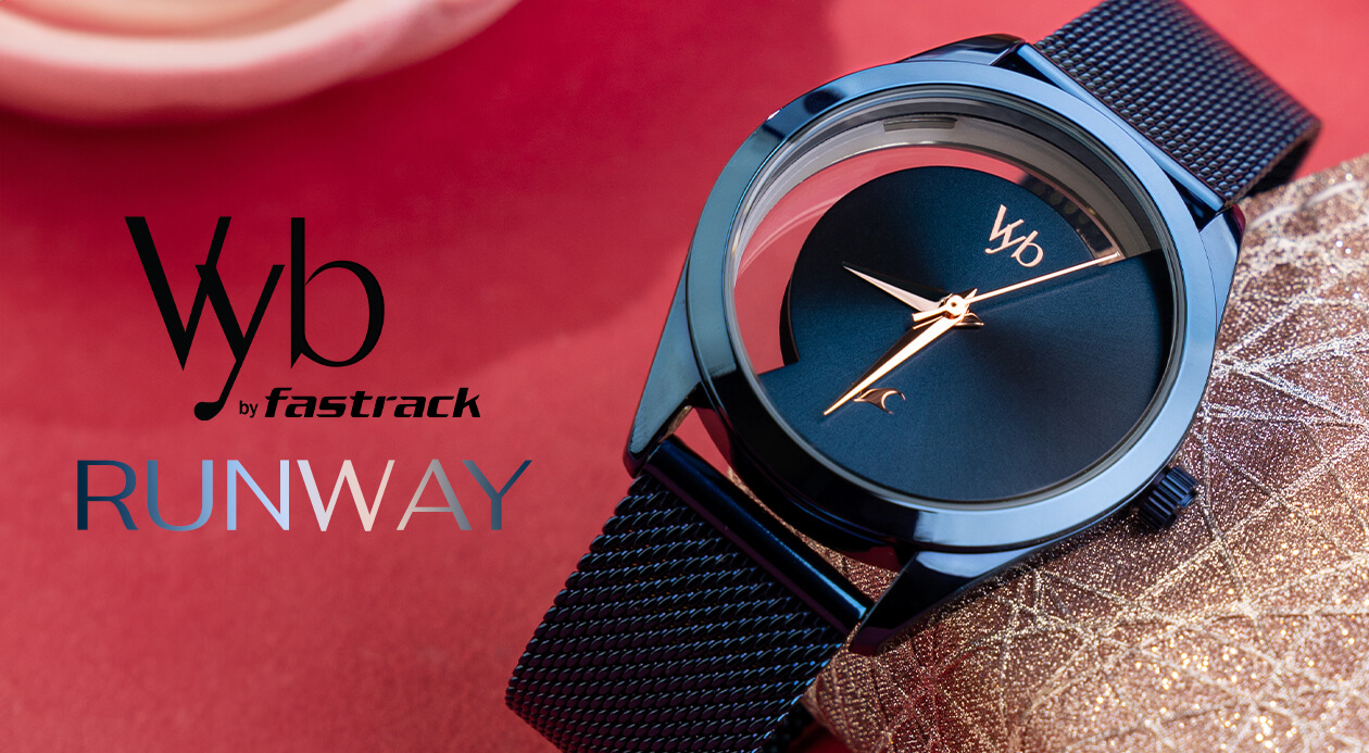 Buy Online Fastrack Vyb Runway Quartz Analog Silver Dial Stainless ...