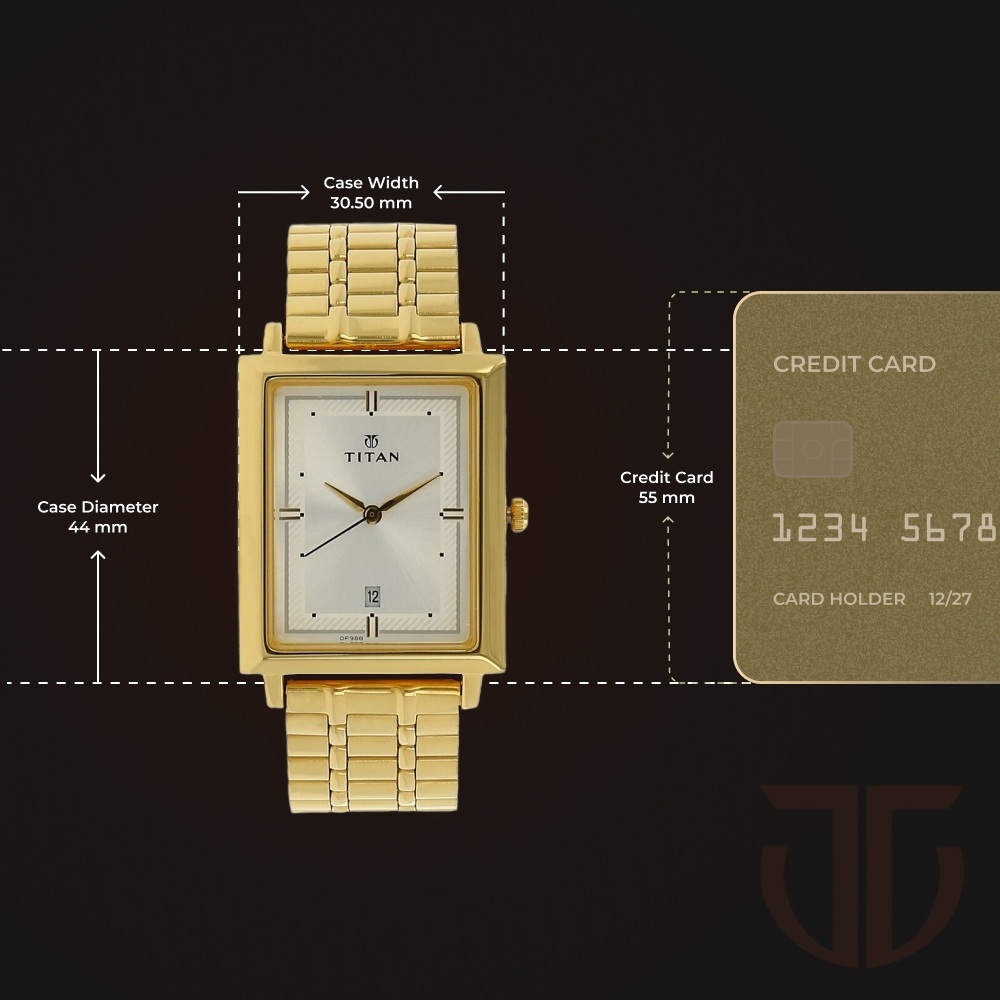 Buy Online Titan Analog with Date Silver Dial Quartz Stainless Steel ...