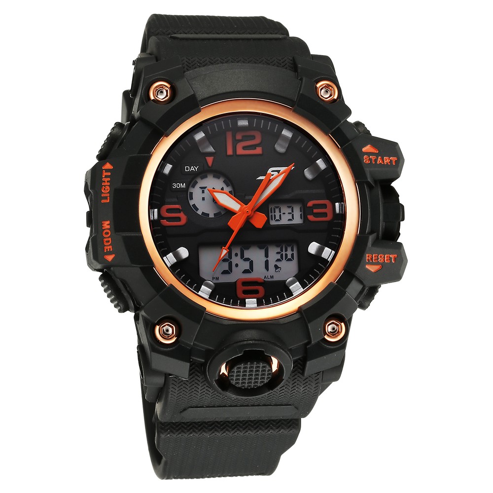 Buy Online SF Sparq Ana Digi Black Dial Polyurethane Strap Watch for ...