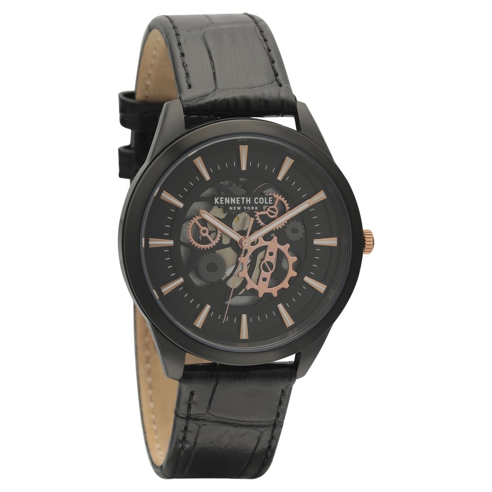 Buy Online Kenneth Cole Black Dial Quartz Analog Watch for Men ...