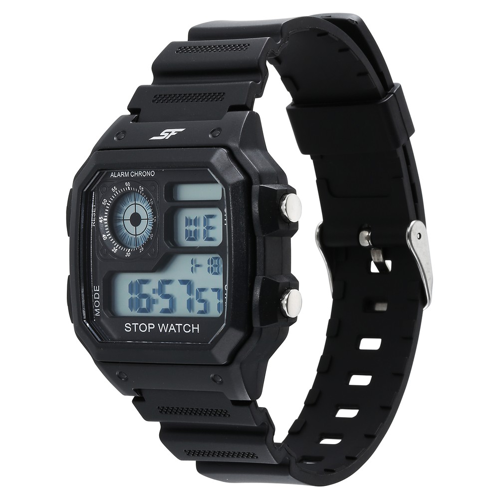 Buy Online SF Hexa Digital Dial Unisex Watch With Polyurethane Strap ...