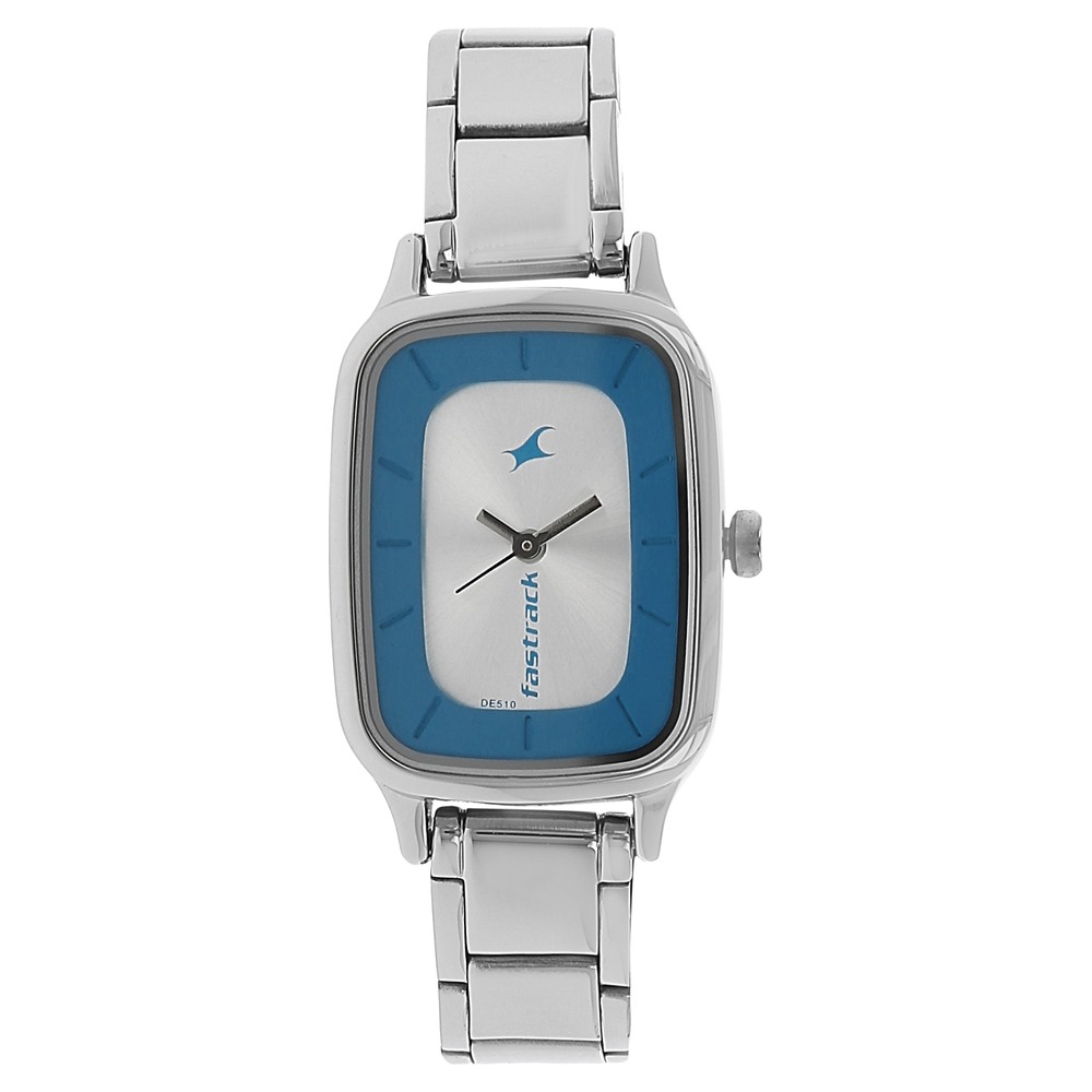 Buy Online Fastrack Quartz Analog Bicolour Dial Metal Strap Watch for ...