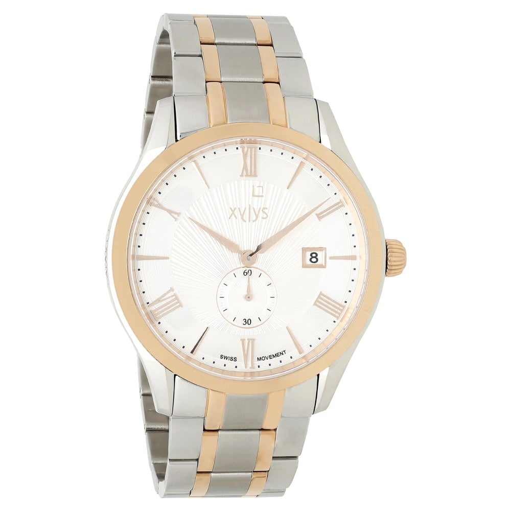 Buy Online Xylys Swiss Analog Stainless Steel Silver Dial Watch for Men ...