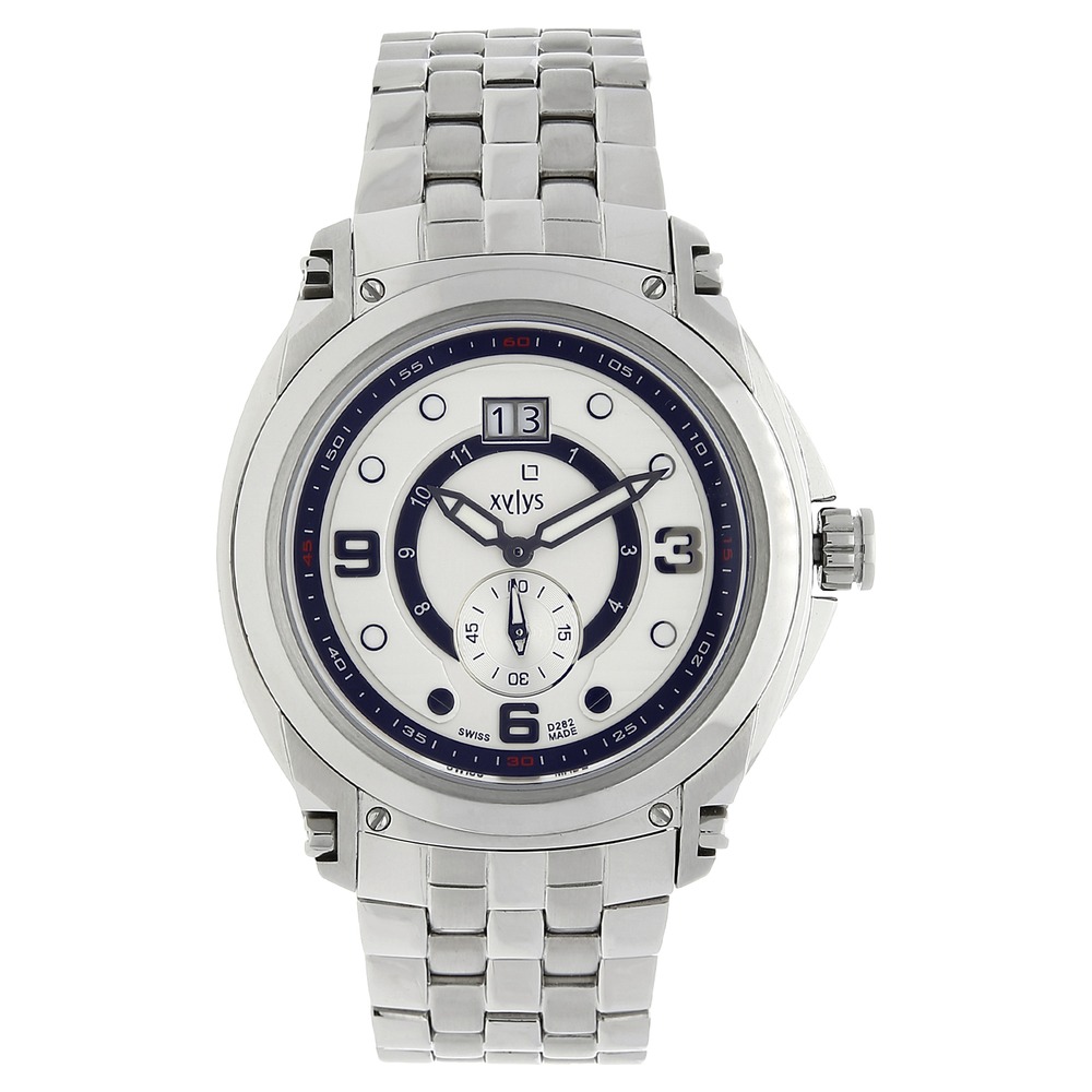 Buy Online Xylys Quartz Analog White Dial Stainless Steel Strap Watch ...