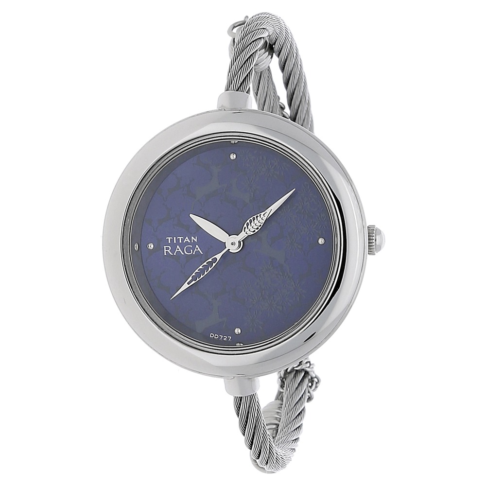 Buy Online Titan Raga Garden of Eden Silver Dial Analog Stainless Steel ...