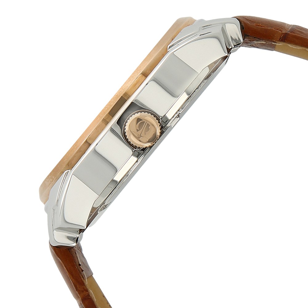 Buy Online Titan Quartz Analog with Date Silver Dial Leather Strap ...