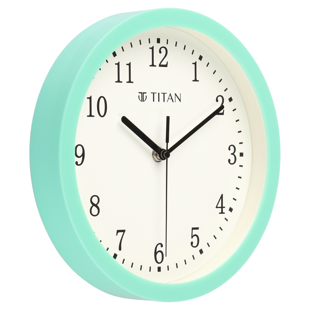 Buy Online Titan Classic Wall Clock White Wall Clock with Silent Sweep ...